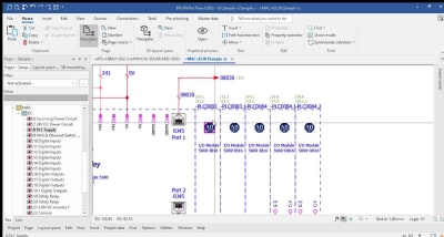 Electrical Panel Drawing Schematic Diagram / PDF to Eplan P8 Conversion ...
