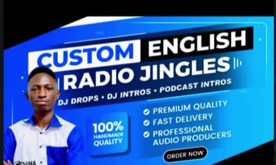 A clean Dj drops, Radio Drops and High audio quality for your work ...