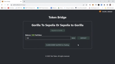 A Cutting-Edge Ethereum Token Bridge DApp for Seamless Interoperability ...