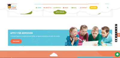 Attractive School Website Complete | Upwork