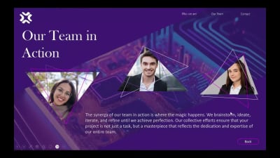 A professional and interactive presentation | Upwork