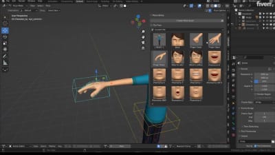 3D character short film character animation, 3d rigging, | Upwork