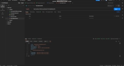 Node.js API using express/NestJS for CRUD operations and data ...