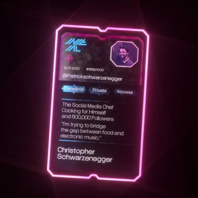 3D Animated Business Card | Upwork