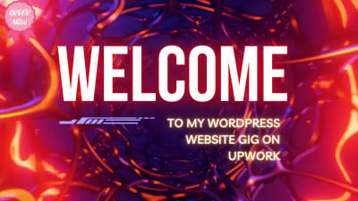 A WordPress Wizard 🌟 | Expert in Website Creation and Customization. | Upwork