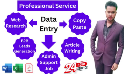 Your professional virtual assistant for all data entry problems | Upwork