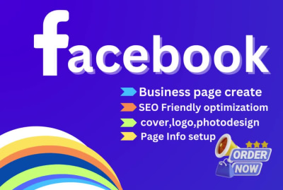Facebook ads Business Page create full setup and design | Upwork