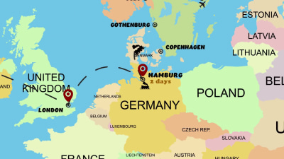 Animate an interactive map for you | Upwork