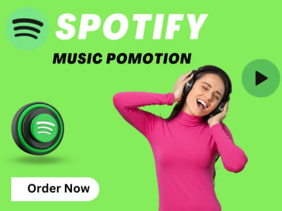 An organic Spotify music promotion , spotify album promotion | Upwork