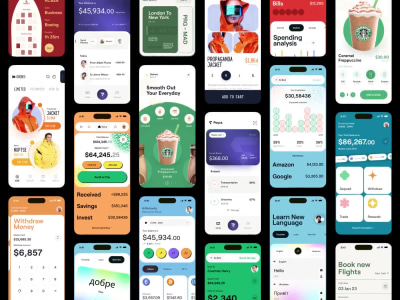 Creative Mobile App UI UX Design | Upwork