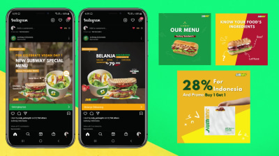 Impressive social media content, posters and other graphic designs ...