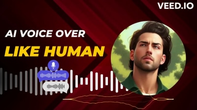 Realistic AI voice over male and female 100% Like Human | Upwork