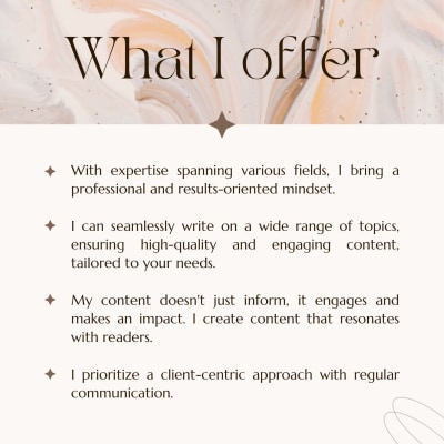 Quality content writing for your articles & blog posts | Upwork