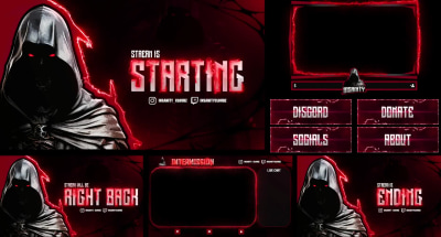 A custom made Package of Logo, Banner & Overlay | Upwork