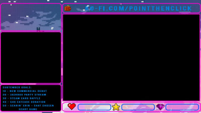 Pixel art stream overlays for your twitch or project | Upwork