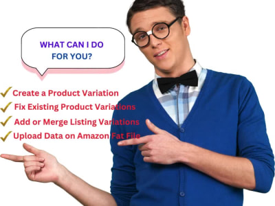 Fix your Product Variation issue by Amazon Flat file, Variation listing ...