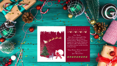 A very beautiful Christmas card design | Upwork