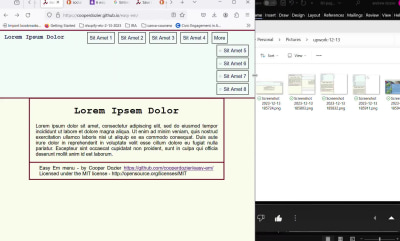 Multi-Page One-Column Website with Flexible Menu & Contact Form in HTML ...