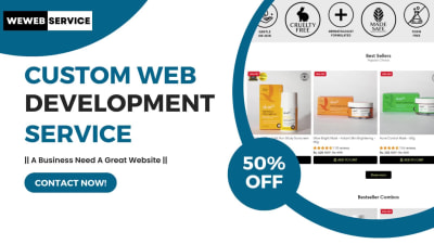 Custom e-commerce website development service | Upwork