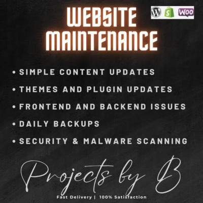Monthly Website Maintenance And Support Service | Upwork