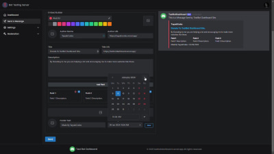 Discord Bot Dashboard to manage your discord bot | Upwork