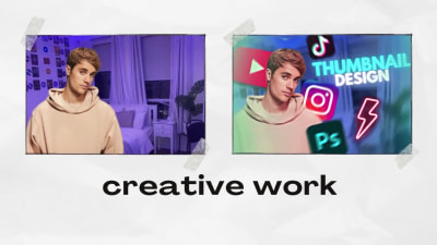 A professional creative thumbnail | Upwork