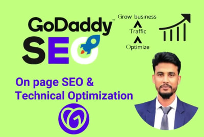 Godaddy SEO alchemist transform your site ranking story | Upwork