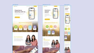 Landing Page with Responsive Design in Figma | Upwork
