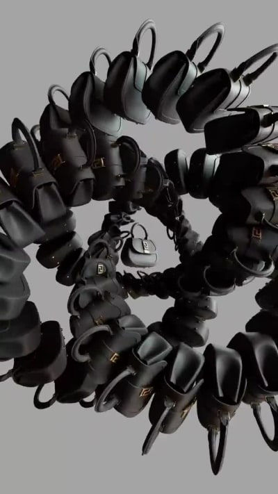 3d bag animation, 3d backpack animation 3d handbag animation 3d fashion ...