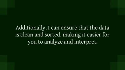 A comprehensive Excel solution | Upwork