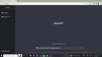 A fully functional ChatGPT built using JavaScript | Upwork