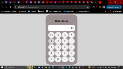 Create a calculator with mathematical functionalities. | Upwork