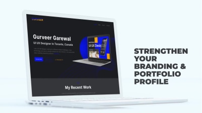 Simple Website Landing Page in Webflow - Webflow Design & UI UX Design ...