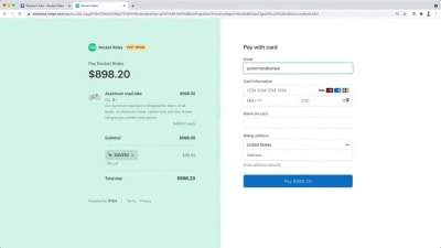 Stripe integration for React, Next.js or Node.js | Upwork