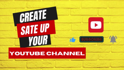 Create and setup YouTube channel | Upwork
