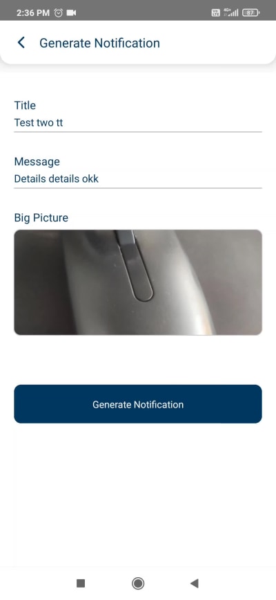 A firebase push notification integration on React Native | Upwork A firebase push notification integration on React Native | Upwork