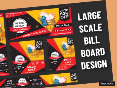 Impactful Roll up banner, Billboard & Signange design | Upwork