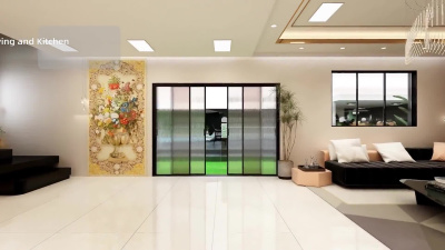 Luxury kitchen 3d design | 4K rendering | 6k, 360 panorama view | Upwork