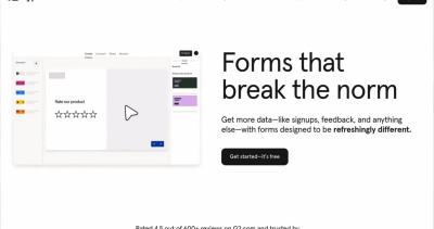 A modern SaaS landing page | Upwork