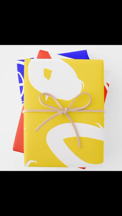 A custom wrapping paper illustration | Upwork