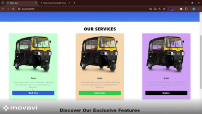A fantastic auto-rickshaw web application. just like rapido. | Upwork