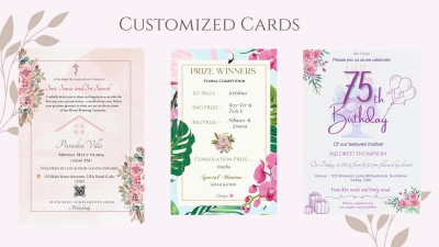 A personalized invitation for all your occasions | Upwork