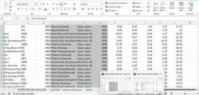 Data Cleaning excel files | Upwork