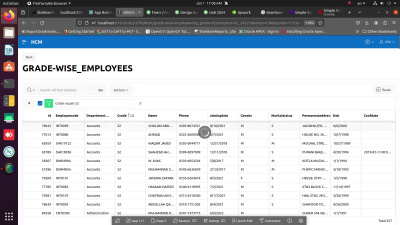 BIZBOOST which is oracle apex based Web Application. | Upwork