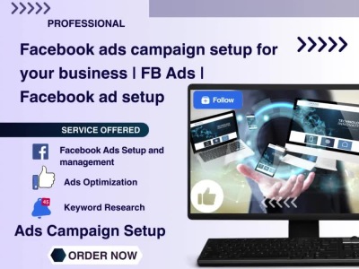 Facebook ads campaign setup for your business | FB Ads | Facebook ad ...