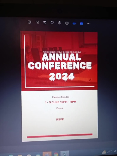 A clearly and visually appealing graphics of Invitation Cards | Upwork