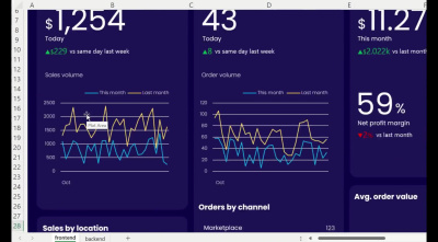 An interactive Excel dashboard that visualizes your business ...