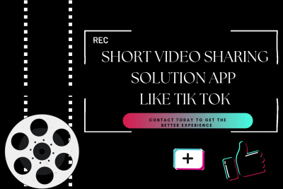 Short Video Sharing solution app | Like TikTok | Upwork