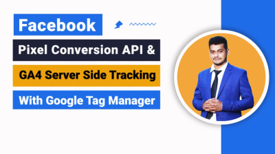 Setup Facebook pixel conversion API and GA4 server side tracking via GTM | Upwork