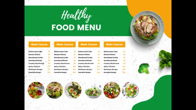 EYE-CATCHING RESTAURANT MENU / FLYER DESIGN | Upwork